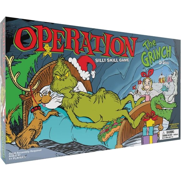 Usaopoly | Toys | Operation Dr Seuss The Grinch Board Game By Usaopoly ...